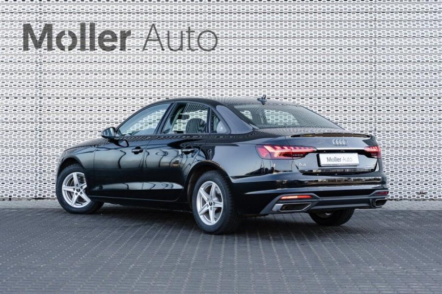 Melns Audi A4 2024 Mārupe, ar dzinēja tilpumu 2.00 L un nobraukumu 53 tūkst. km par 26900 €, foto 3 vietnē AUTOMOTO.COM.LV