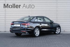 Melns Audi A4 2024 Mārupe, ar dzinēja tilpumu 2.00 L un nobraukumu 53 tūkst. km par 26900 €, foto 4 vietnē AUTOMOTO.COM.LV