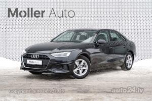 Melns Audi A4 2024 Rīga, ar dzinēja tilpumu 2.00 L un nobraukumu 59 tūkst. km par 27566 €, foto  vietnē AUTOMOTO.COM.LV
