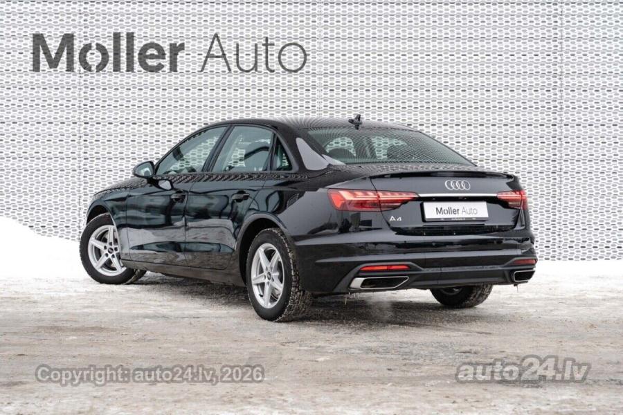 Melns Audi A4 2024 Rīga, ar dzinēja tilpumu 2.00 L un nobraukumu 59 tūkst. km par 27566 €, foto 4 vietnē AUTOMOTO.COM.LV