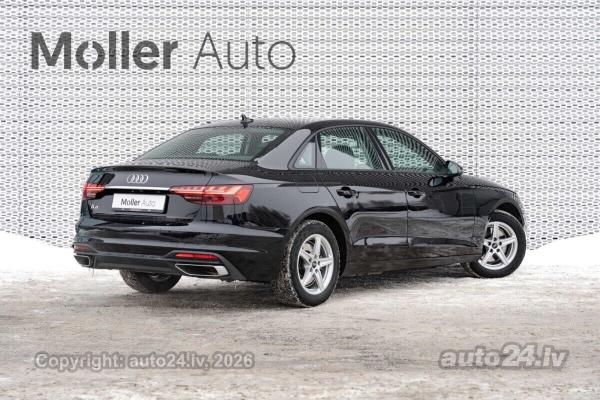 Melns Audi A4 2024 Rīga, ar dzinēja tilpumu 2.00 L un nobraukumu 59 tūkst. km par 27566 €, foto 4 vietnē AUTOMOTO.COM.LV