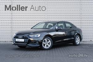 Melns Audi A4 2024 Rīga, ar dzinēja tilpumu 2.00 L un nobraukumu 53 tūkst. km par 27566 €, foto  vietnē AUTOMOTO.COM.LV