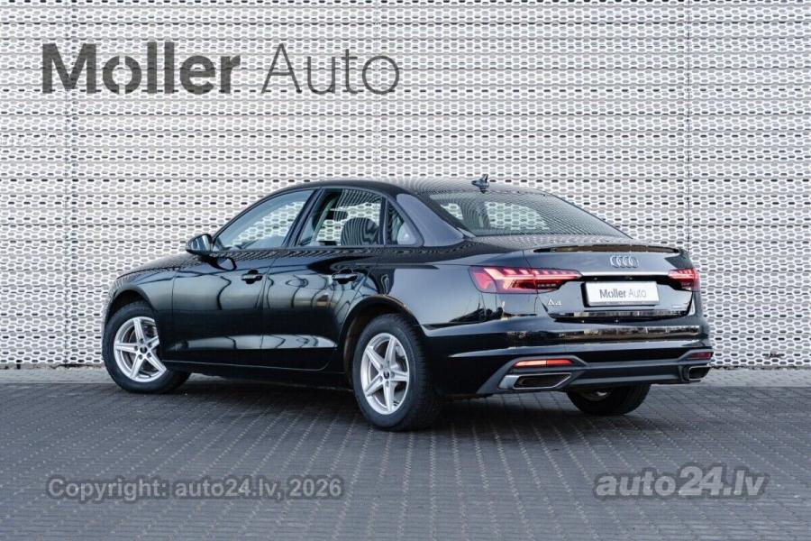 Melns Audi A4 2024 Rīga, ar dzinēja tilpumu 2.00 L un nobraukumu 53 tūkst. km par 27566 €, foto 4 vietnē AUTOMOTO.COM.LV