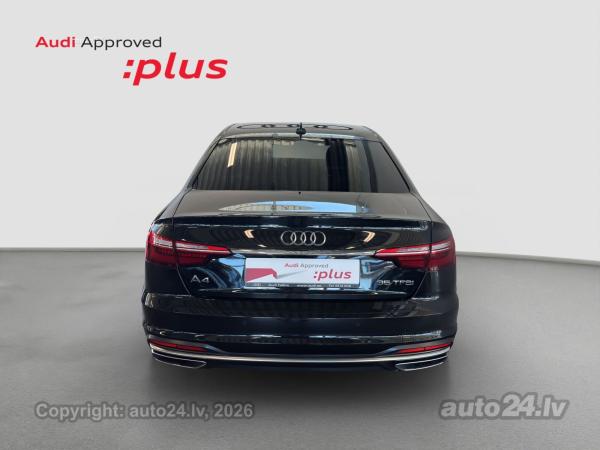 Melns Audi A4 2024 Tallina, ar dzinēja tilpumu 2.00 L un nobraukumu 46 tūkst. km par 25900 €, foto 5 vietnē AUTOMOTO.COM.LV