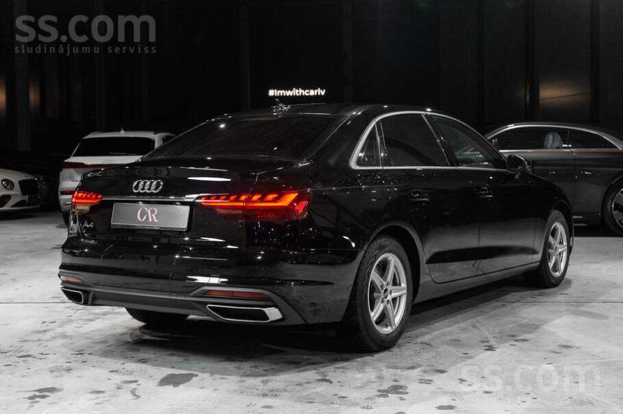 Melns Audi A4 2024 Rīga, ar dzinēja tilpumu 2.00 L un nobraukumu 16 tūkst. km par 28000 €, foto 4 vietnē AUTOMOTO.COM.LV