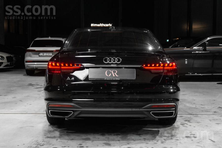Melns Audi A4 2024 Rīga, ar dzinēja tilpumu 2.00 L un nobraukumu 16 tūkst. km par 28000 €, foto 5 vietnē AUTOMOTO.COM.LV