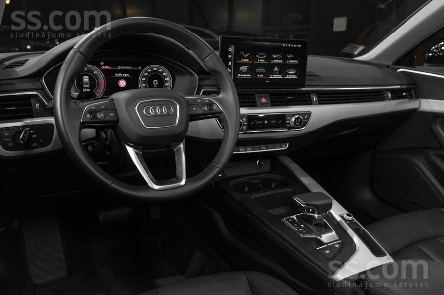 Melns Audi A4 2024 Rīga, ar dzinēja tilpumu 2.00 L un nobraukumu 16 tūkst. km par 28000 €, foto 8 vietnē AUTOMOTO.COM.LV