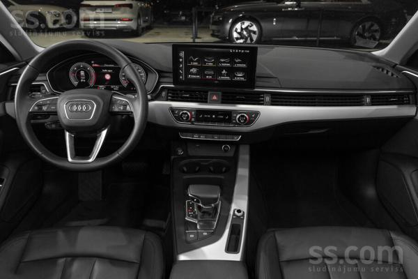Black Audi A4 2024 in Riga, with an engine capacity of 2.00 L and mileage of 16 thousand km for 28000 €, photo 8 on AUTOMOTO.COM.LV