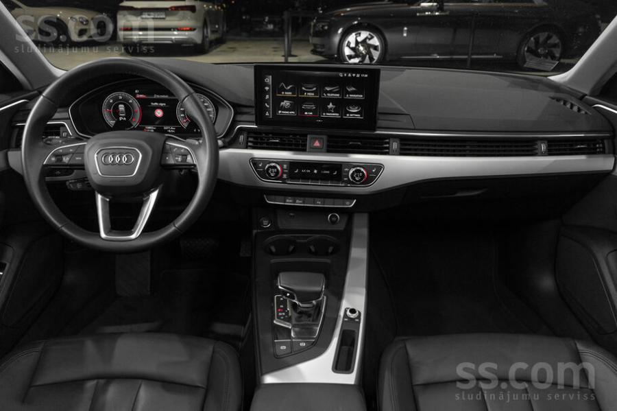 Melns Audi A4 2024 Rīga, ar dzinēja tilpumu 2.00 L un nobraukumu 16 tūkst. km par 28000 €, foto 9 vietnē AUTOMOTO.COM.LV