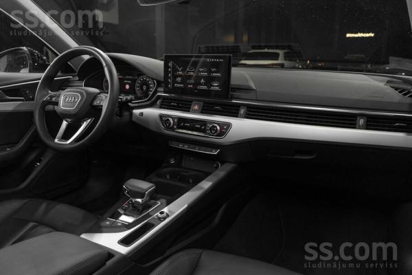 Black Audi A4 2024 in Riga, with an engine capacity of 2.00 L and mileage of 16 thousand km for 28000 €, photo 9 on AUTOMOTO.COM.LV