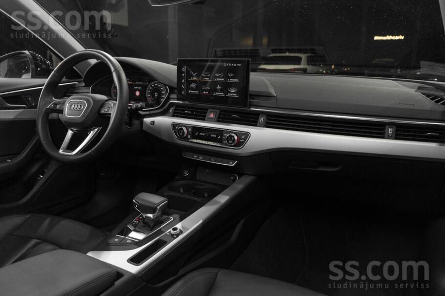 Melns Audi A4 2024 Rīga, ar dzinēja tilpumu 2.00 L un nobraukumu 16 tūkst. km par 28000 €, foto 10 vietnē AUTOMOTO.COM.LV