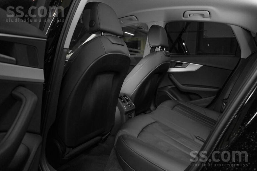 Melns Audi A4 2024 Rīga, ar dzinēja tilpumu 2.00 L un nobraukumu 16 tūkst. km par 28000 €, foto 11 vietnē AUTOMOTO.COM.LV