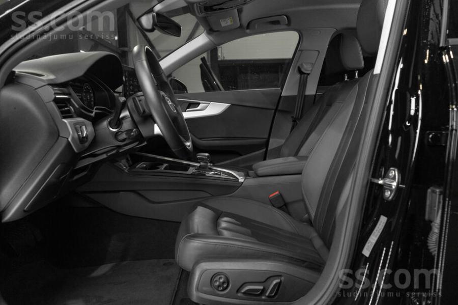 Melns Audi A4 2024 Rīga, ar dzinēja tilpumu 2.00 L un nobraukumu 16 tūkst. km par 28000 €, foto 12 vietnē AUTOMOTO.COM.LV