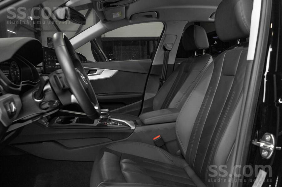 Melns Audi A4 2024 Rīga, ar dzinēja tilpumu 2.00 L un nobraukumu 16 tūkst. km par 28000 €, foto 13 vietnē AUTOMOTO.COM.LV