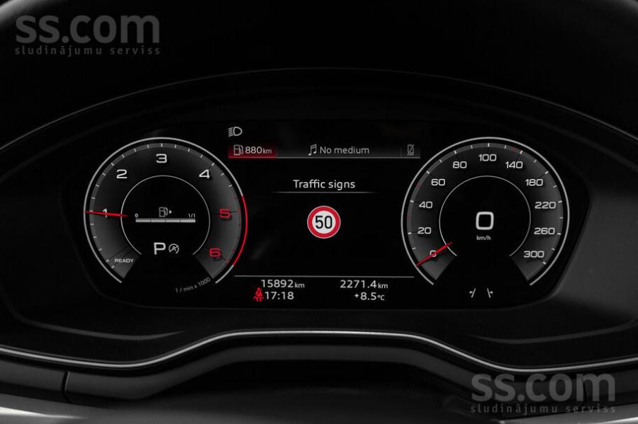 Melns Audi A4 2024 Rīga, ar dzinēja tilpumu 2.00 L un nobraukumu 16 tūkst. km par 28000 €, foto 18 vietnē AUTOMOTO.COM.LV
