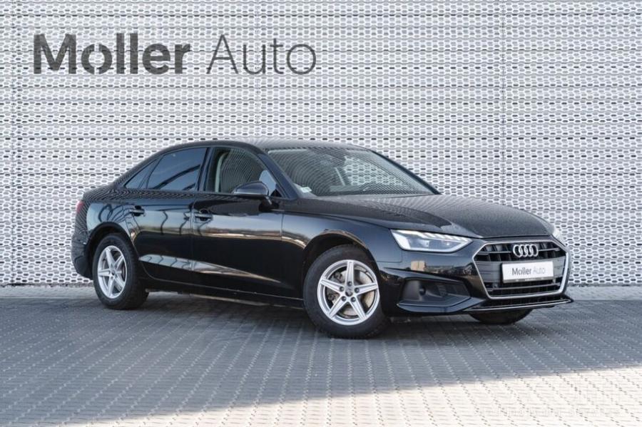 Black Audi A4 2024 in Riga, with an engine capacity of 2.00 L and mileage of 69 thousand km for 24490 €, photo 3 on AUTOMOTO.COM.LV