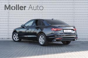 Black Audi A4 2024 in Riga, with an engine capacity of 2.00 L and mileage of 69 thousand km for 24490 €, photo 4 on AUTOMOTO.COM.LV