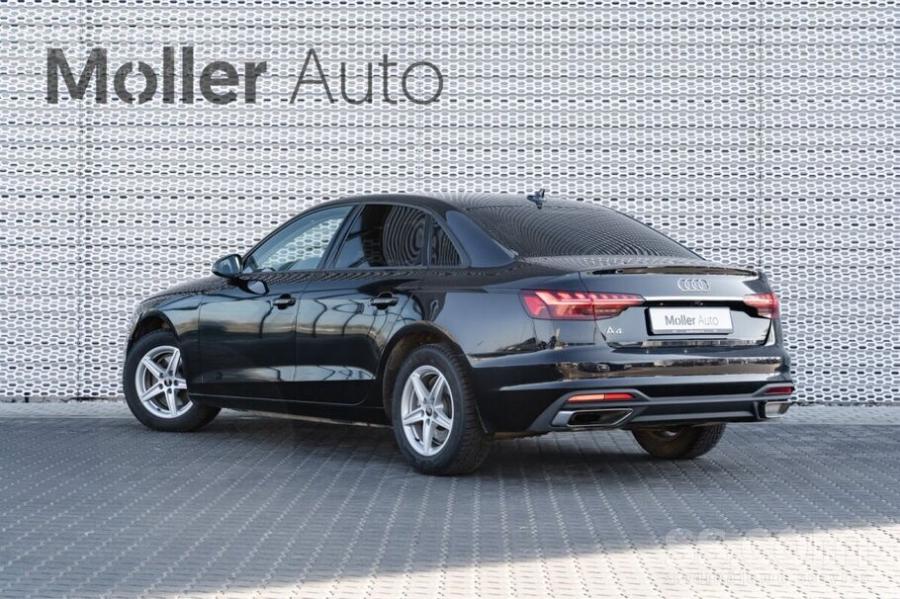 Black Audi A4 2024 in Riga, with an engine capacity of 2.00 L and mileage of 69 thousand km for 24490 €, photo 4 on AUTOMOTO.COM.LV