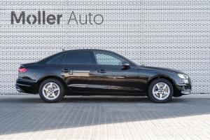 Black Audi A4 2024 in Riga, with an engine capacity of 2.00 L and mileage of 69 thousand km for 24490 €, photo 6 on AUTOMOTO.COM.LV