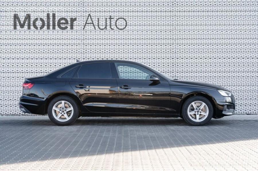 Black Audi A4 2024 in Riga, with an engine capacity of 2.00 L and mileage of 69 thousand km for 24490 €, photo 6 on AUTOMOTO.COM.LV