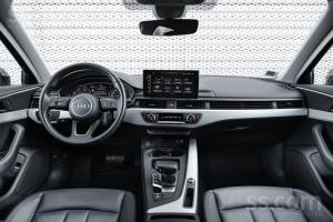 Black Audi A4 2024 in Riga, with an engine capacity of 2.00 L and mileage of 69 thousand km for 24490 €, photo 7 on AUTOMOTO.COM.LV