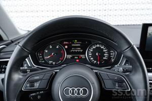 Black Audi A4 2024 in Riga, with an engine capacity of 2.00 L and mileage of 69 thousand km for 24490 €, photo 12 on AUTOMOTO.COM.LV