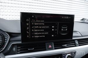 Black Audi A4 2024 in Riga, with an engine capacity of 2.00 L and mileage of 69 thousand km for 24490 €, photo 18 on AUTOMOTO.COM.LV