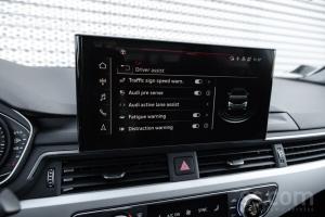 Black Audi A4 2024 in Riga, with an engine capacity of 2.00 L and mileage of 69 thousand km for 24490 €, photo 19 on AUTOMOTO.COM.LV
