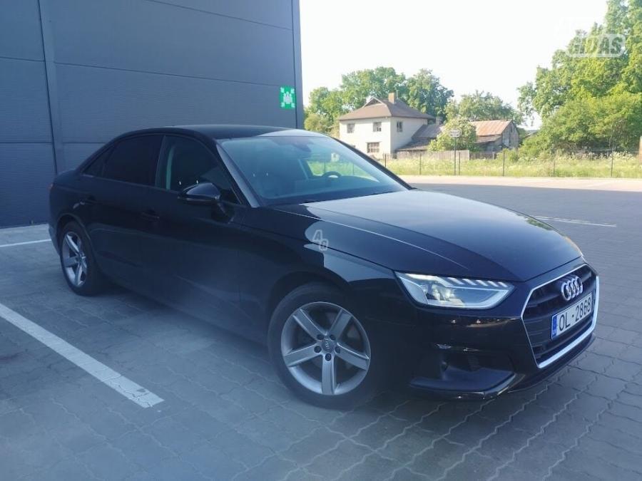 Melns Audi A4 2024 Rīga, ar dzinēja tilpumu 2.00 L un nobraukumu 34 tūkst. km par 29900 €, foto 4 vietnē AUTOMOTO.COM.LV