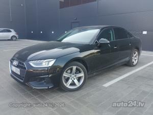 Black Audi A4 2024 in Riga, with an engine capacity of 2.00 L and mileage of 34 thousand km for 29500 €, photo  on AUTOMOTO.COM.LV