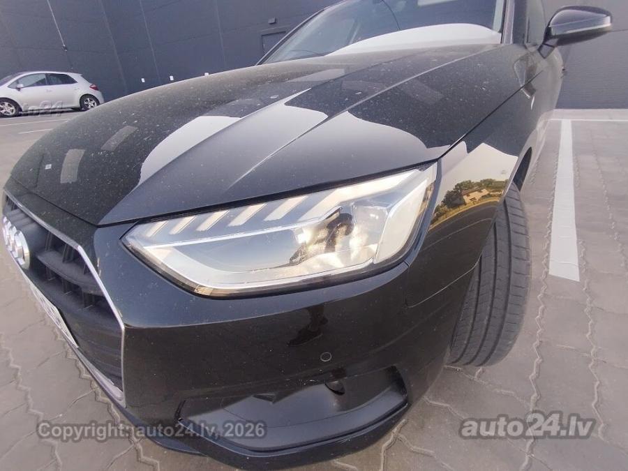 Black Audi A4 2024 in Riga, with an engine capacity of 2.00 L and mileage of 34 thousand km for 29500 €, photo 10 on AUTOMOTO.COM.LV