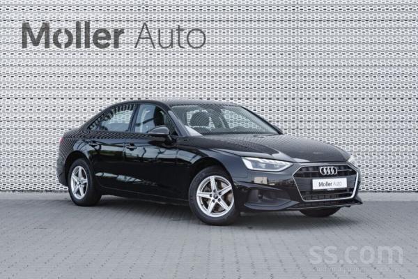 Black Audi A4 2024 in Riga, with an engine capacity of 2.00 L and mileage of 50 thousand km for 29000 €, photo 2 on AUTOMOTO.COM.LV