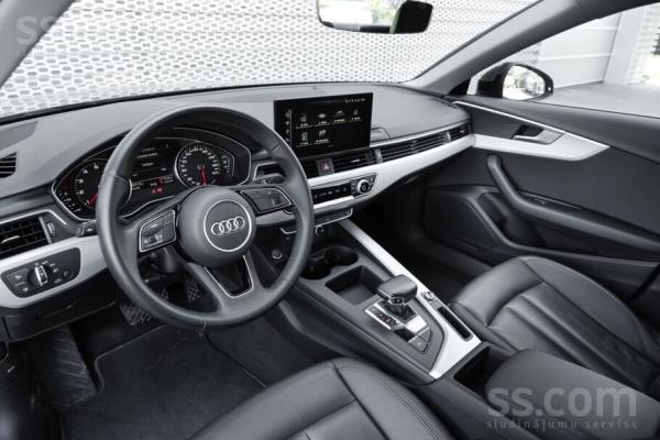Black Audi A4 2024 in Riga, with an engine capacity of 2.00 L and mileage of 50 thousand km for 29000 €, photo 9 on AUTOMOTO.COM.LV