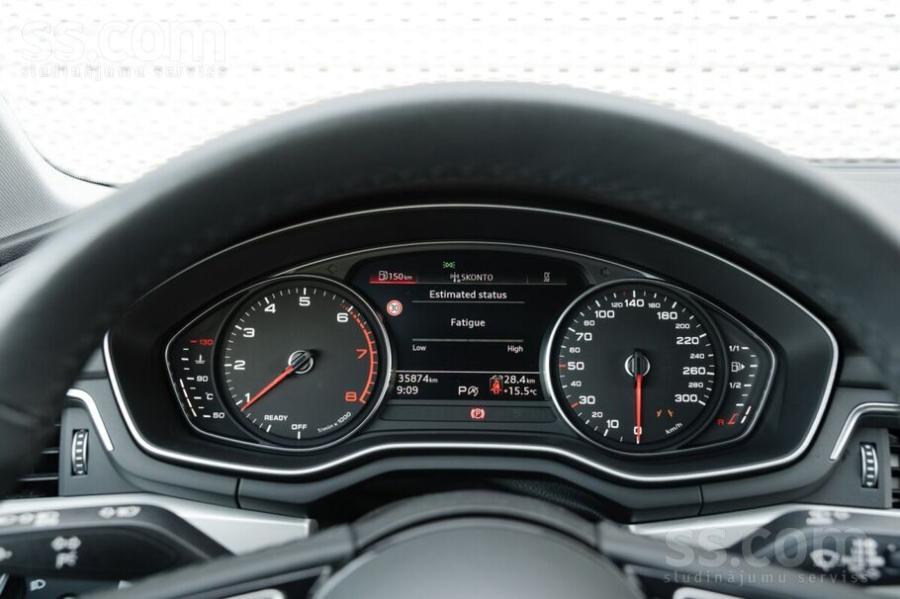 Melns Audi A4 2024 Rīga, ar dzinēja tilpumu 2.00 L un nobraukumu 27 tūkst. km par 28050 €, foto 12 vietnē AUTOMOTO.COM.LV