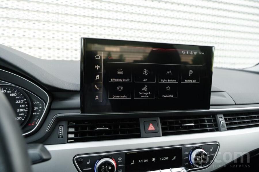 Melns Audi A4 2024 Rīga, ar dzinēja tilpumu 2.00 L un nobraukumu 27 tūkst. km par 28050 €, foto 17 vietnē AUTOMOTO.COM.LV