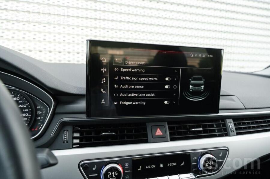 Melns Audi A4 2024 Rīga, ar dzinēja tilpumu 2.00 L un nobraukumu 27 tūkst. km par 28050 €, foto 18 vietnē AUTOMOTO.COM.LV