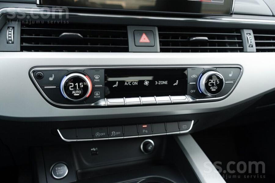 Melns Audi A4 2024 Rīga, ar dzinēja tilpumu 2.00 L un nobraukumu 27 tūkst. km par 28050 €, foto 22 vietnē AUTOMOTO.COM.LV