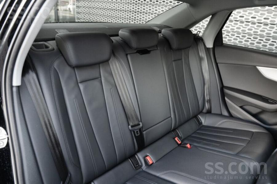 Melns Audi A4 2024 Rīga, ar dzinēja tilpumu 2.00 L un nobraukumu 27 tūkst. km par 28050 €, foto 25 vietnē AUTOMOTO.COM.LV