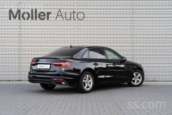 Audi A4 2024 in Riga on AUTOMOTO.COM.LV Black Audi A4 2024 in Riga, with an engine capacity of 2.00 L and mileage of 27 thousand km for 28050 €, photo 5 on AUTOMOTO.COM.LV