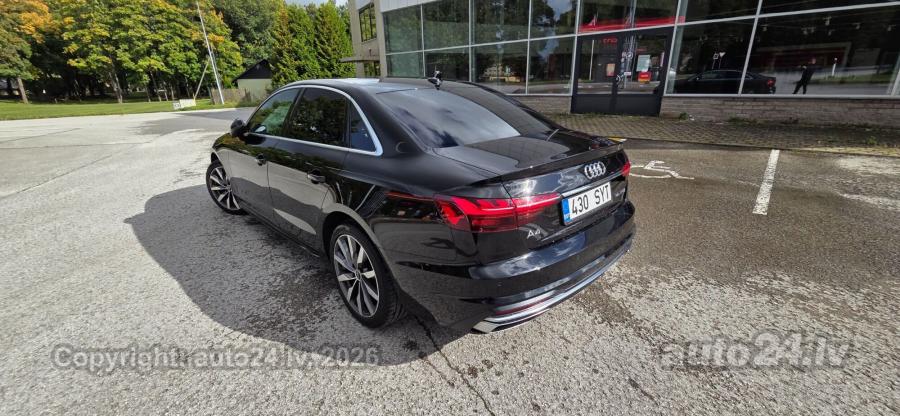 Black Audi A4 2024 in Tallinn, with an engine capacity of 2.00 L and mileage of 30 thousand km for 29500 €, photo 12 on AUTOMOTO.COM.LV