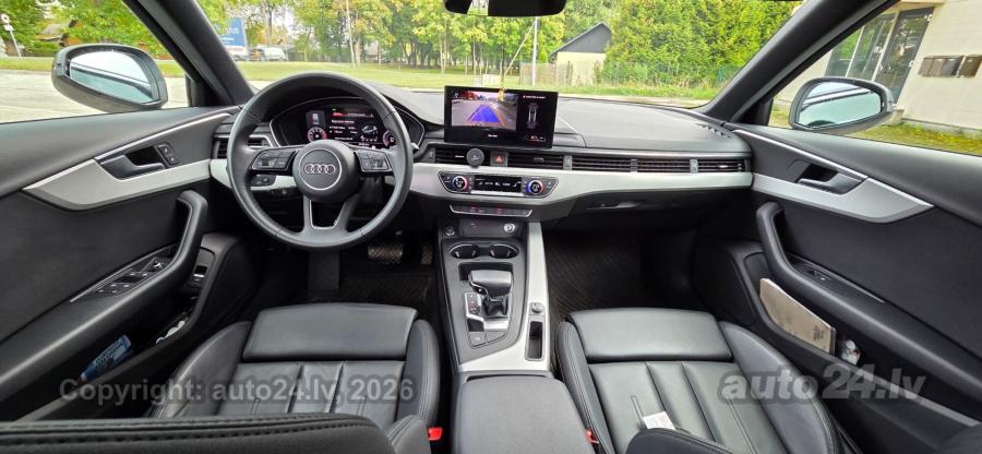 Black Audi A4 2024 in Tallinn, with an engine capacity of 2.00 L and mileage of 30 thousand km for 29500 €, photo 15 on AUTOMOTO.COM.LV