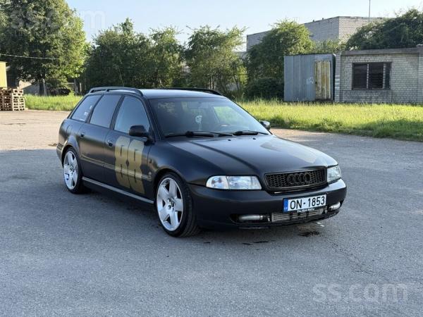 Черный Ауди А4 1995 в Огре, объемом двигателя 1.80 л и пробегом 420 тыс. км за 3700 €, фото 2 на AUTOMOTO.COM.LV