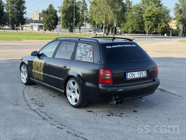 Черный Ауди А4 1995 в Огре, объемом двигателя 1.80 л и пробегом 420 тыс. км за 3700 €, фото 4 на AUTOMOTO.COM.LV