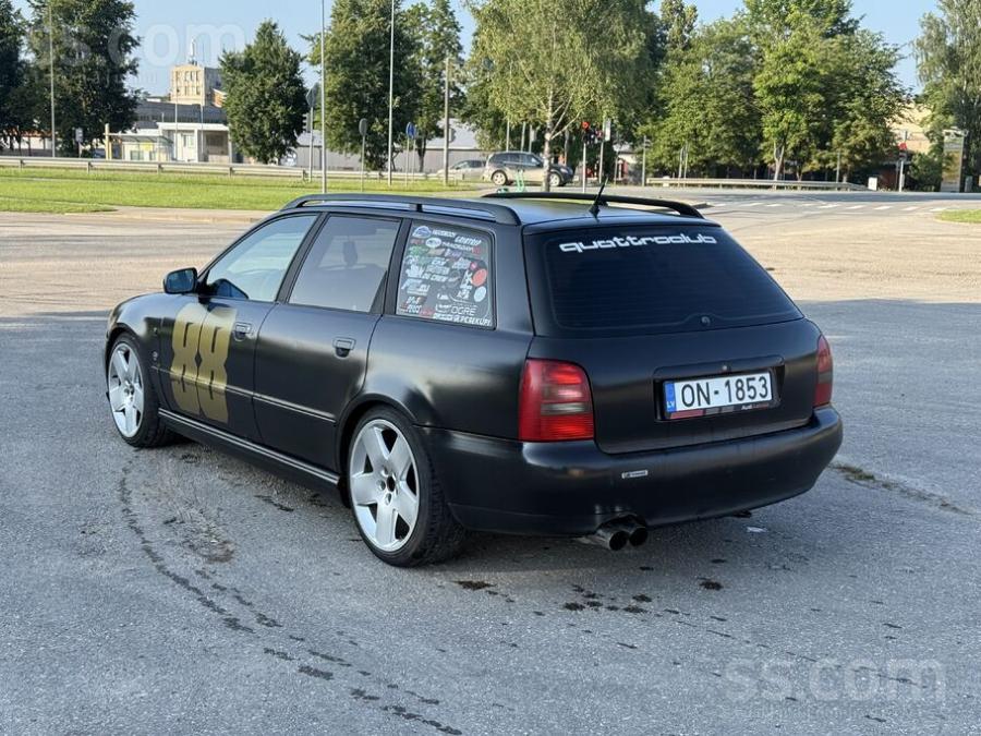 Melns Audi A4 1995 Ogre, ar dzinēja tilpumu 1.80 L un nobraukumu 420 tūkst. km par 3700 €, foto 5 vietnē AUTOMOTO.COM.LV