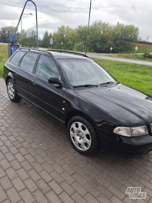 Melns Audi A4 1996 Lazdijai, ar dzinēja tilpumu 1.90 L un nobraukumu 418 tūkst. km par 900 €, foto  vietnē AUTOMOTO.COM.LV
