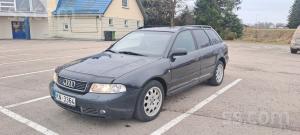 Melns Audi A4 1997 Kuldīga, ar dzinēja tilpumu 1.90 L un nobraukumu 325 tūkst. km par 1900 €, foto  vietnē AUTOMOTO.COM.LV