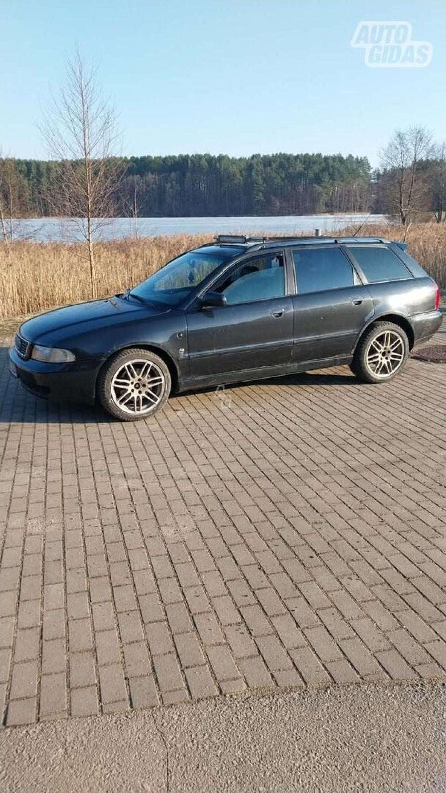 Black Audi A4 1997 in Ignalina, with an engine capacity of 1.90 L and mileage of 447 thousand km for 1500 €, photo 2 on AUTOMOTO.COM.LV