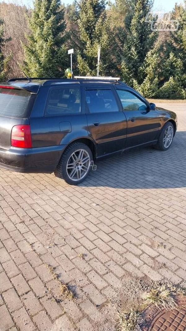 Black Audi A4 1997 in Ignalina, with an engine capacity of 1.90 L and mileage of 447 thousand km for 1500 €, photo 10 on AUTOMOTO.COM.LV