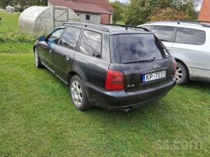 Black Audi A4 1997 in Aluksne, with an engine capacity of 1.80 L and mileage of 411 thousand km for 1000 €, photo 4 on AUTOMOTO.COM.LV