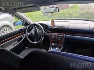 Black Audi A4 1997 in Aluksne, with an engine capacity of 1.80 L and mileage of 411 thousand km for 1000 €, photo 8 on AUTOMOTO.COM.LV